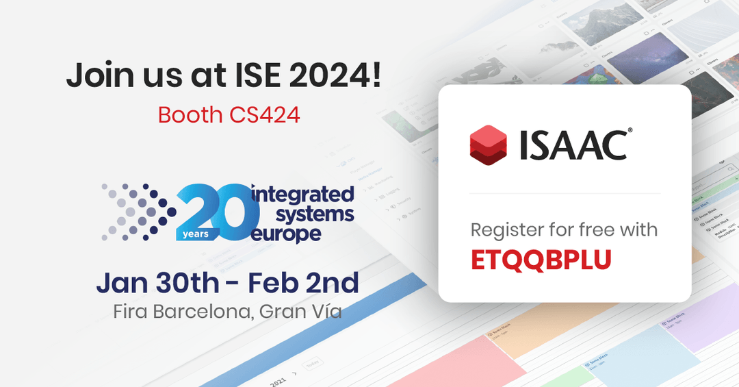 Join us at ISE 2024