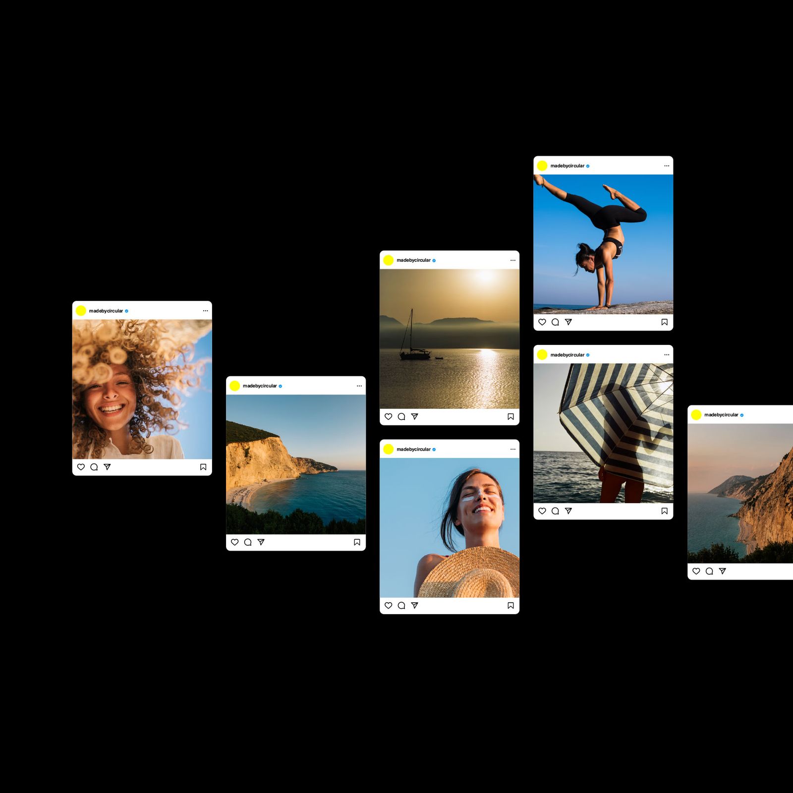 Instagram Frames — Made by Circular — Adobe brand templates for ...