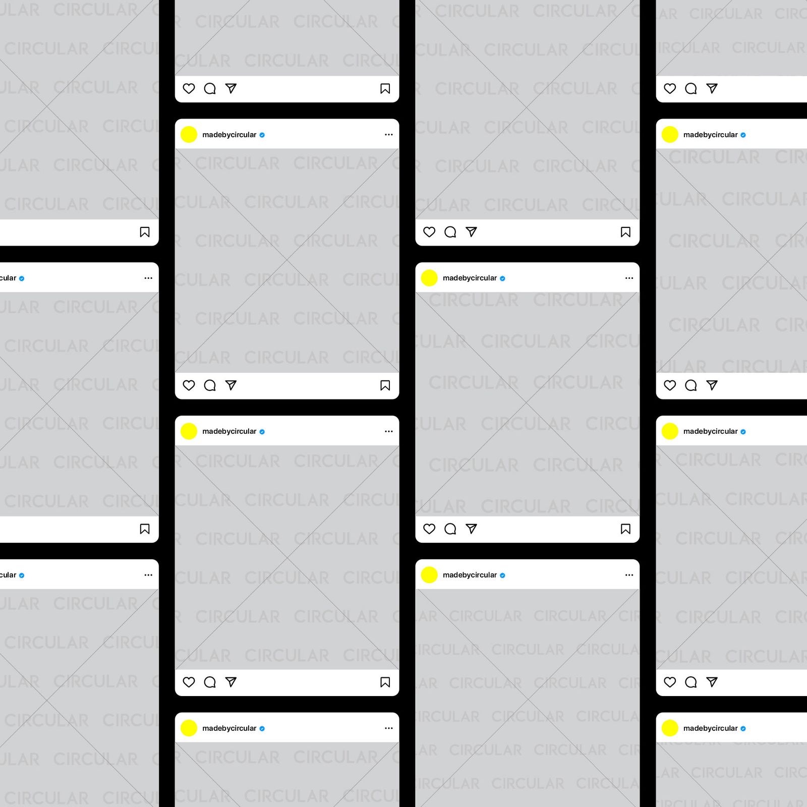 Instagram Frames — Made by Circular — Adobe brand templates for ...