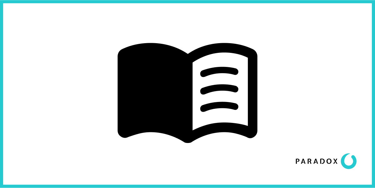 Candidate Drop-off Chart — Paradox