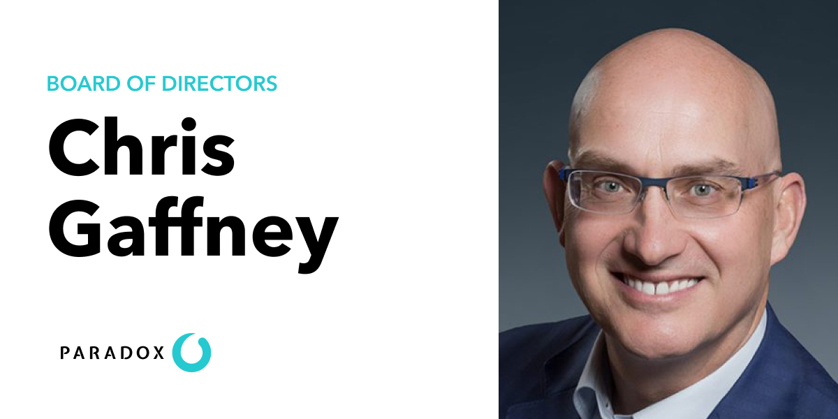 Paradox Board of Directors: Chris Gaffney