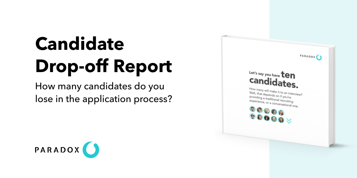 Candidate Drop-off Chart — Paradox