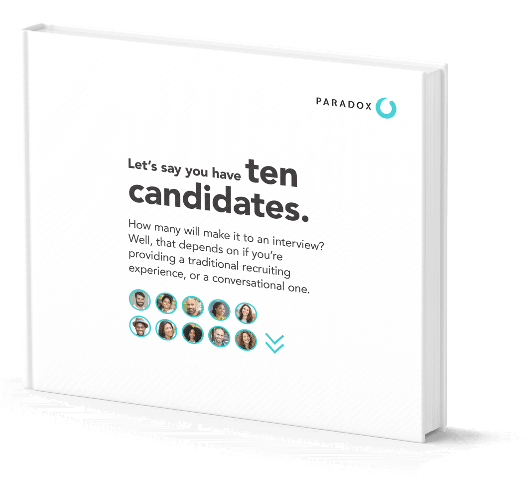 Candidate Drop-off Chart — Paradox