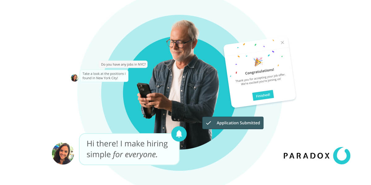 Conversational AI: A job application for any generation. — Paradox