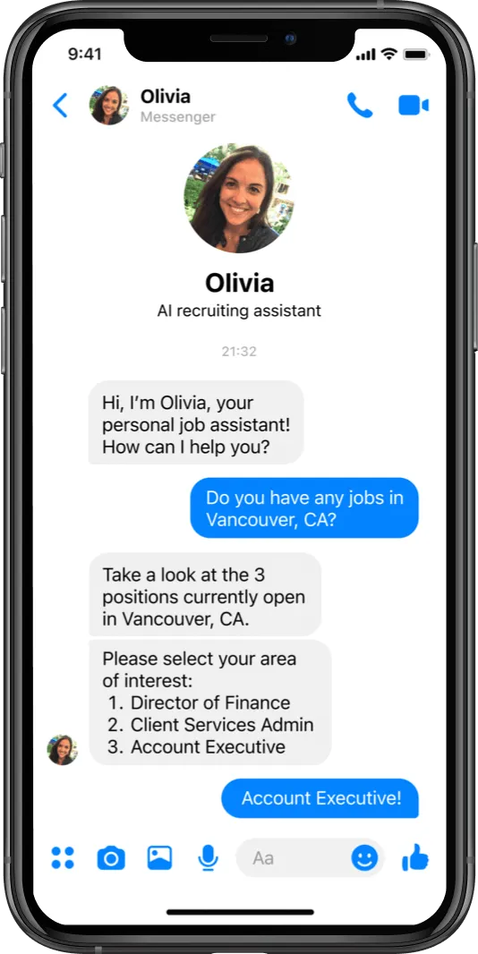 Text to Apply Application Screening Software — Paradox