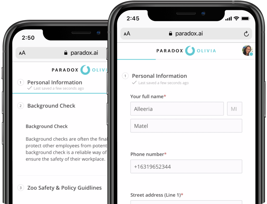 AI Recruiting for Restaurants | Paradox