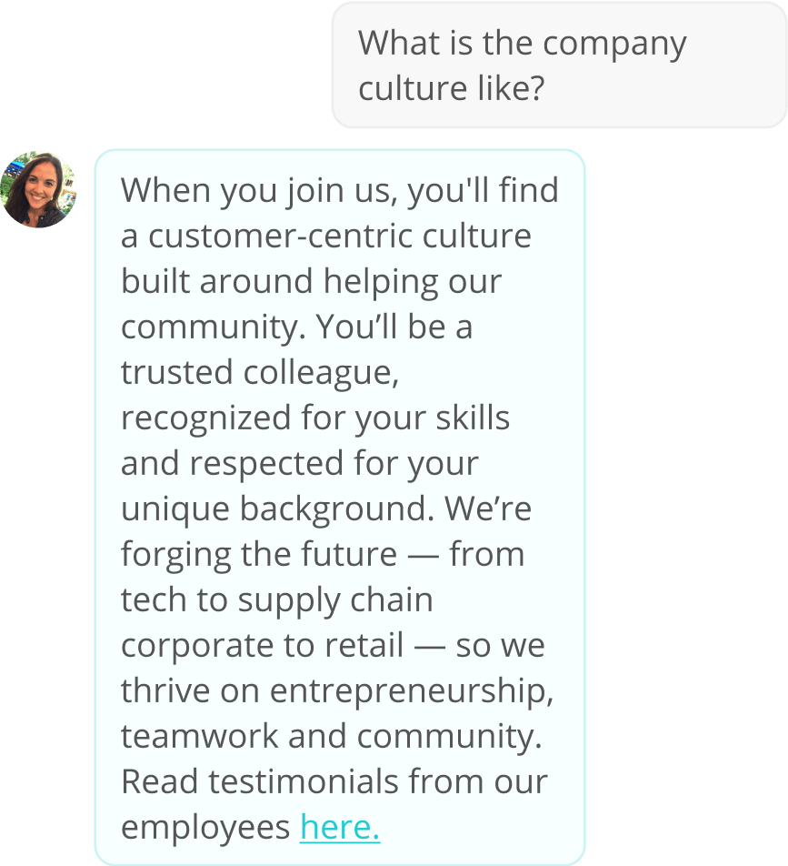 Paradox: The AI assistant for recruiting, Olivia