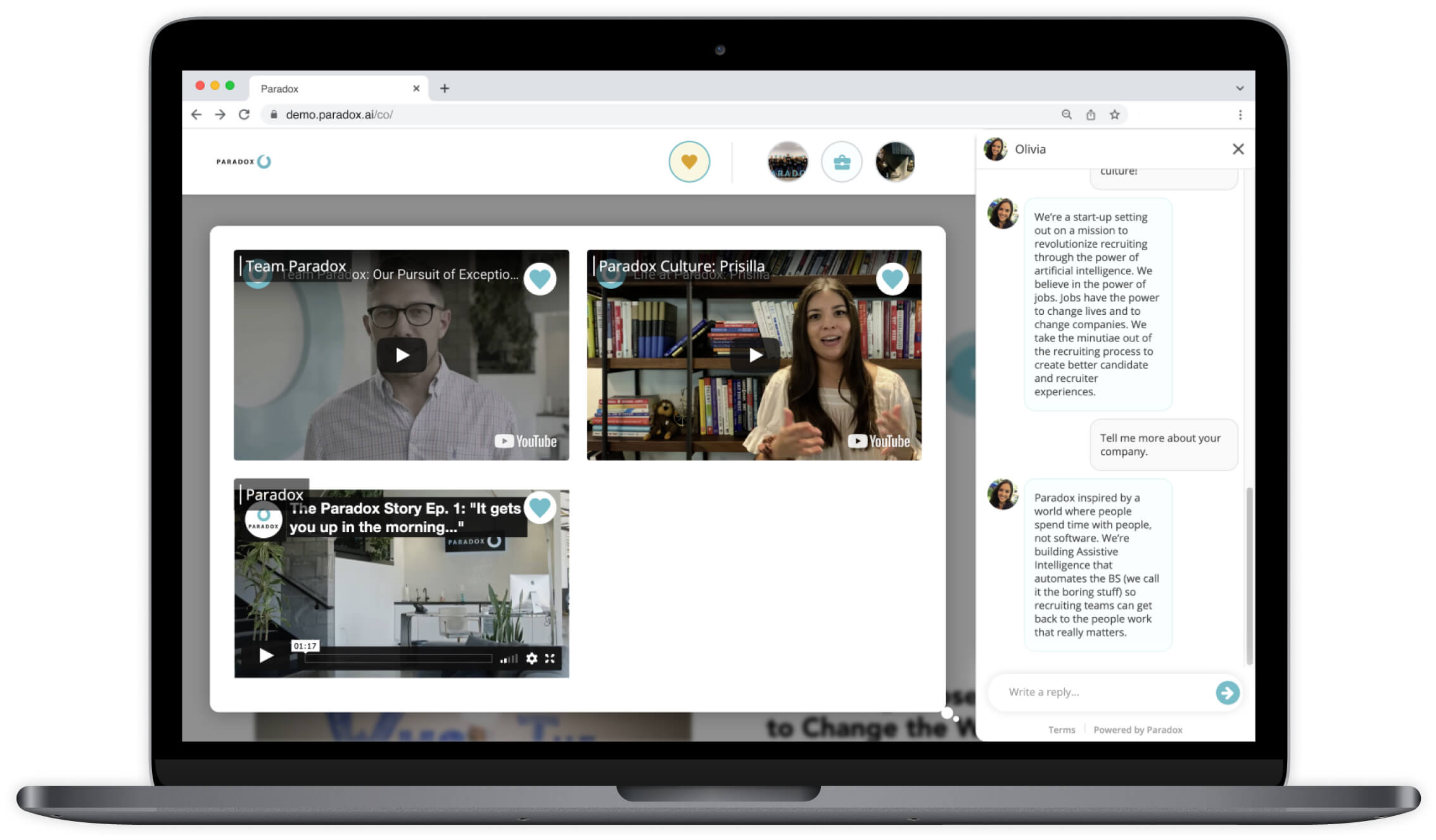 Hiring Software for Recruiters — Paradox
