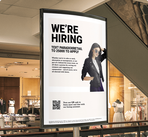 Text to Apply Application Screening Software — Paradox