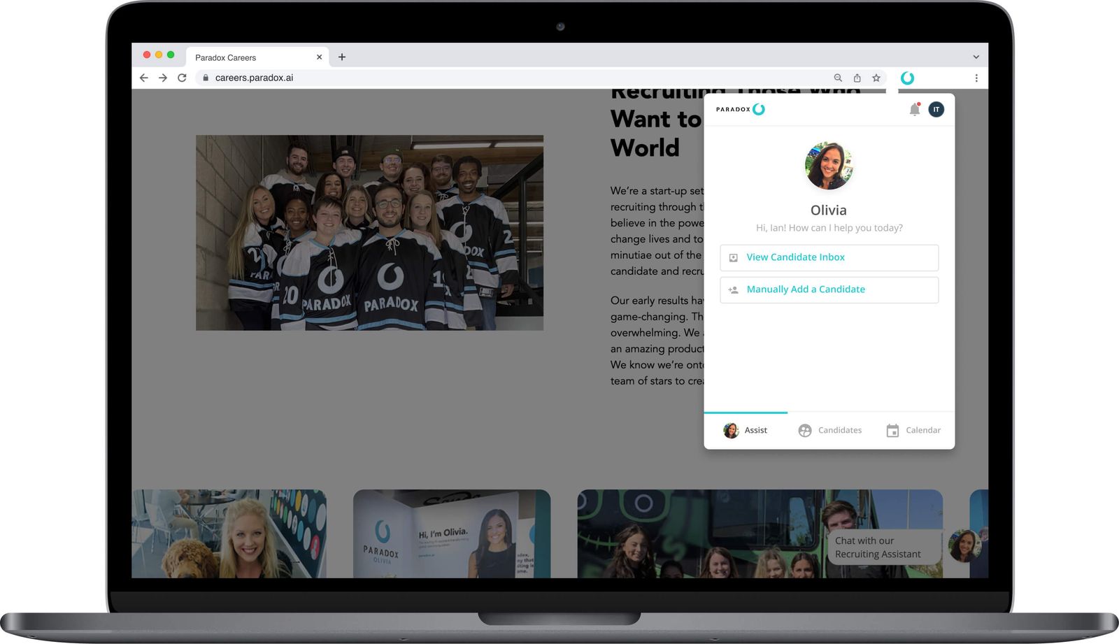 Interview Scheduling — Paradox