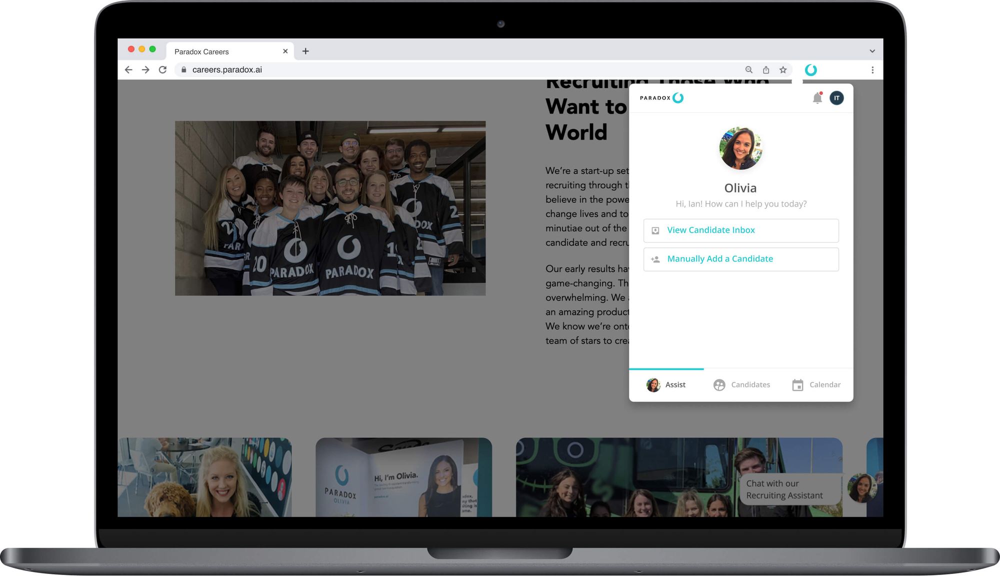 Interview Scheduling — Paradox