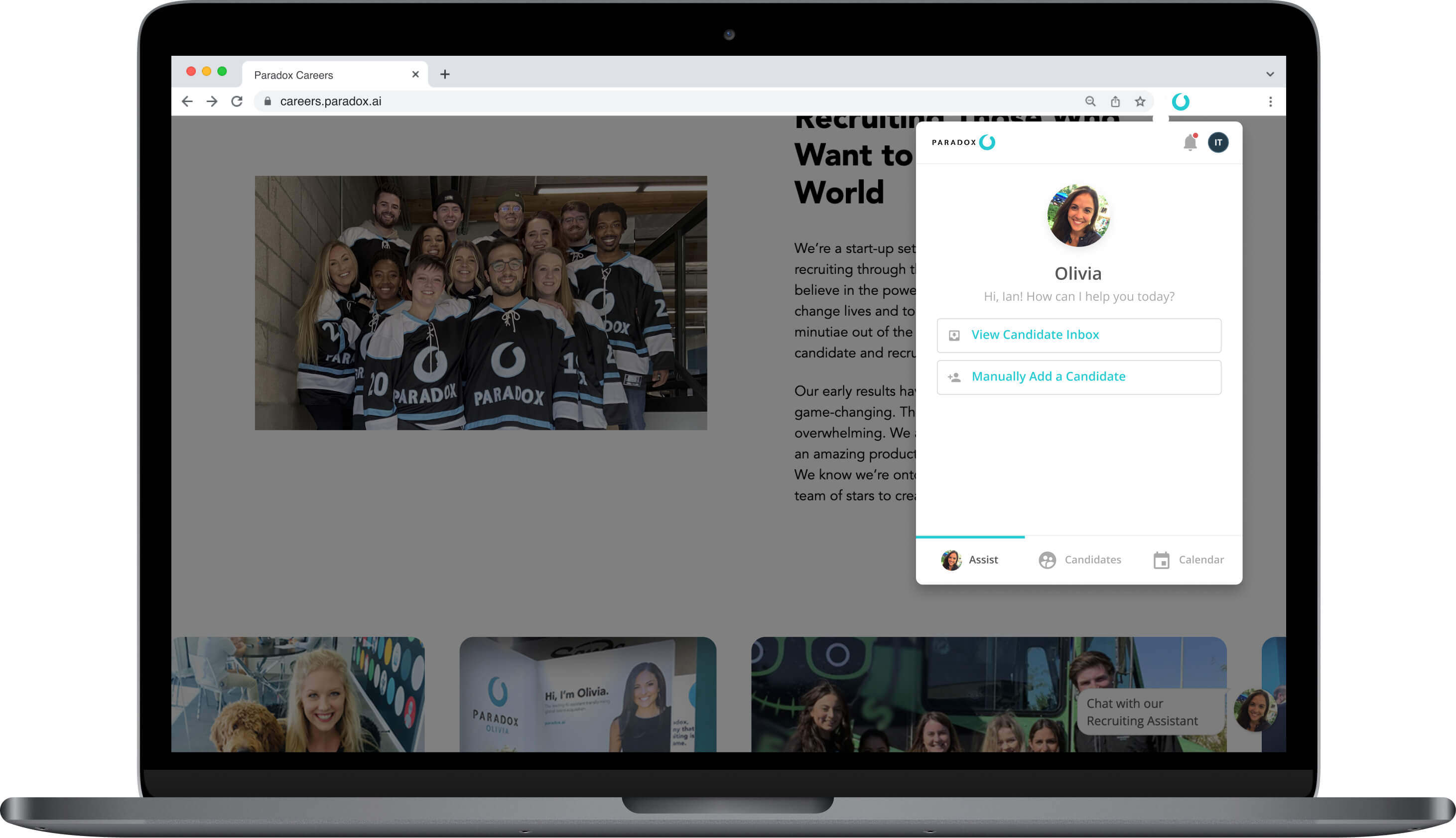 Interview Scheduling — Paradox