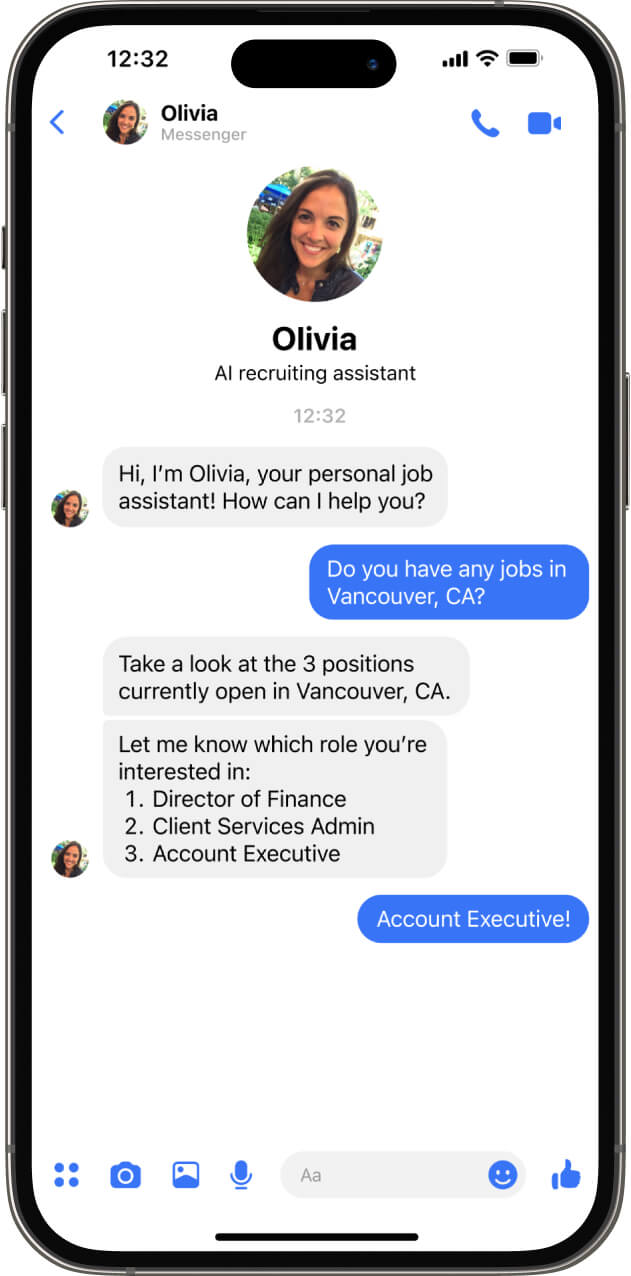 Text to Apply Application Screening Software — Paradox