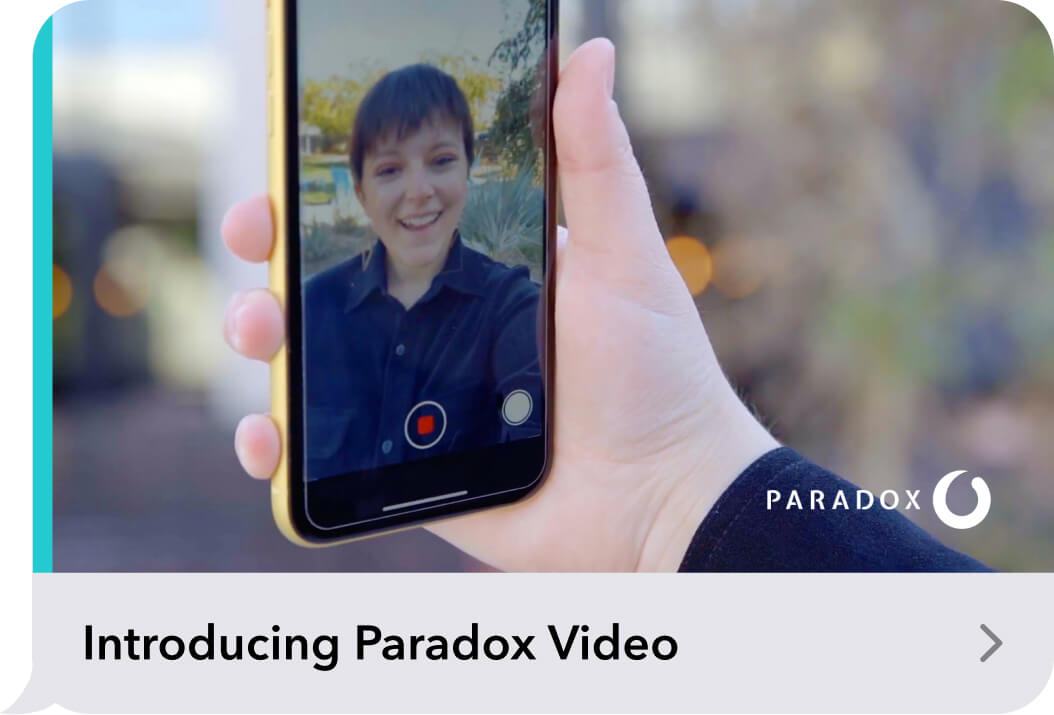 Video Interview Software — Paradox