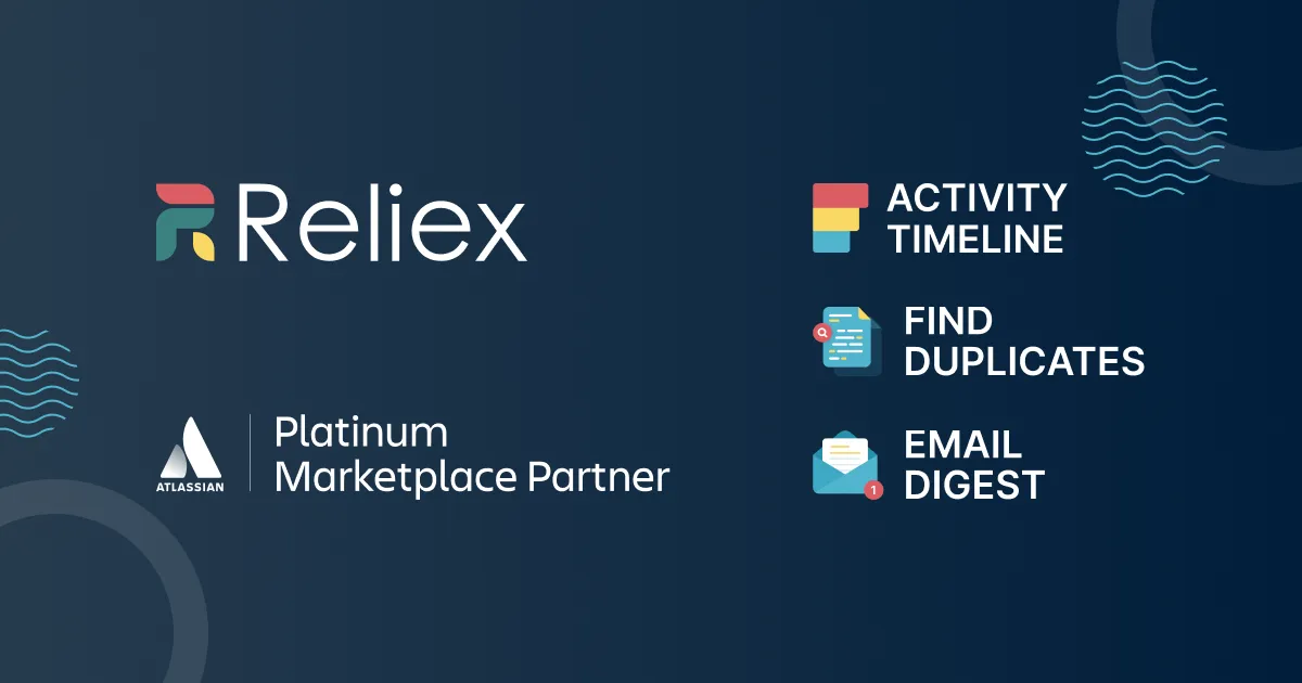 Reliex - Platinum Atlassian Marketplace Partner
