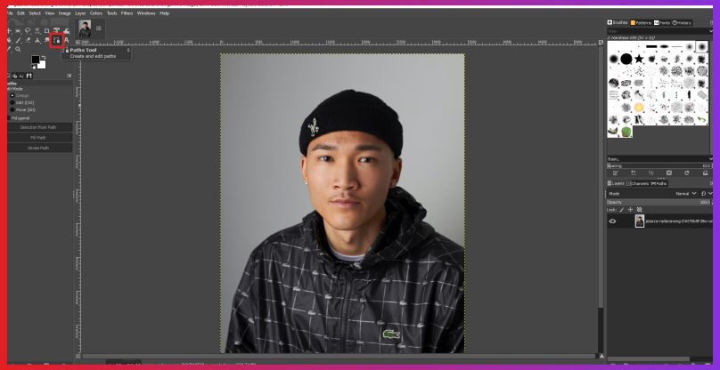 How to Remove Background in from GIMP