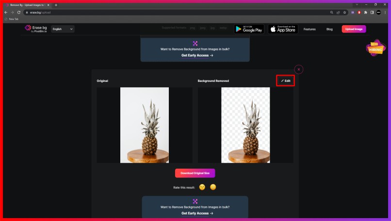 Remove White Color Background from Image
