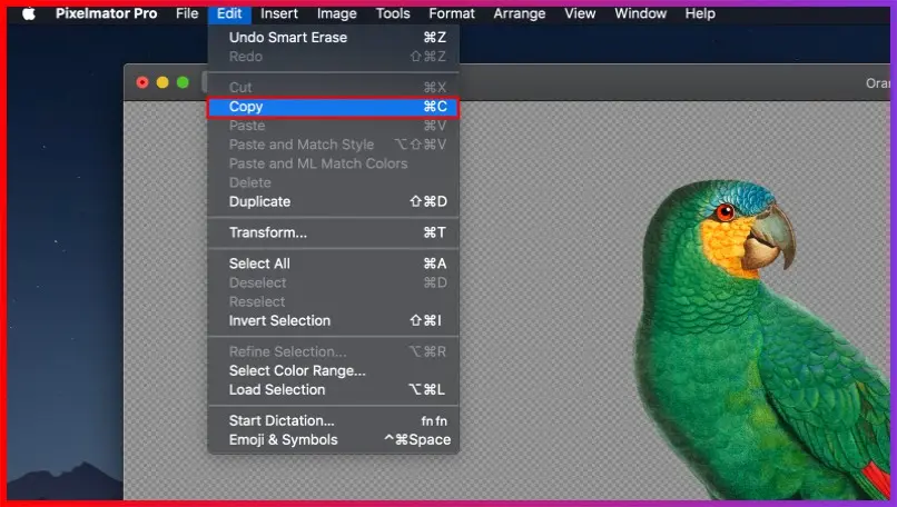 Remove background from Pixelmator Pro