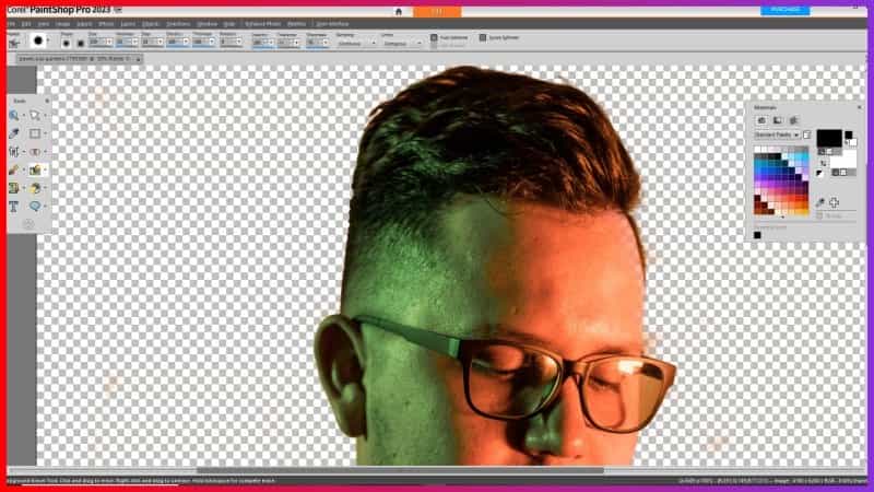 How To Remove Background using Corel PaintShop