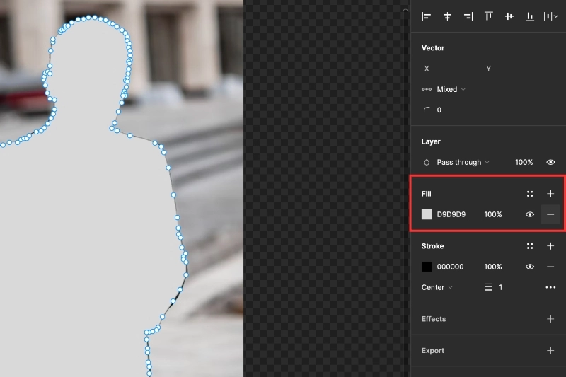 How to Remove background in Figma