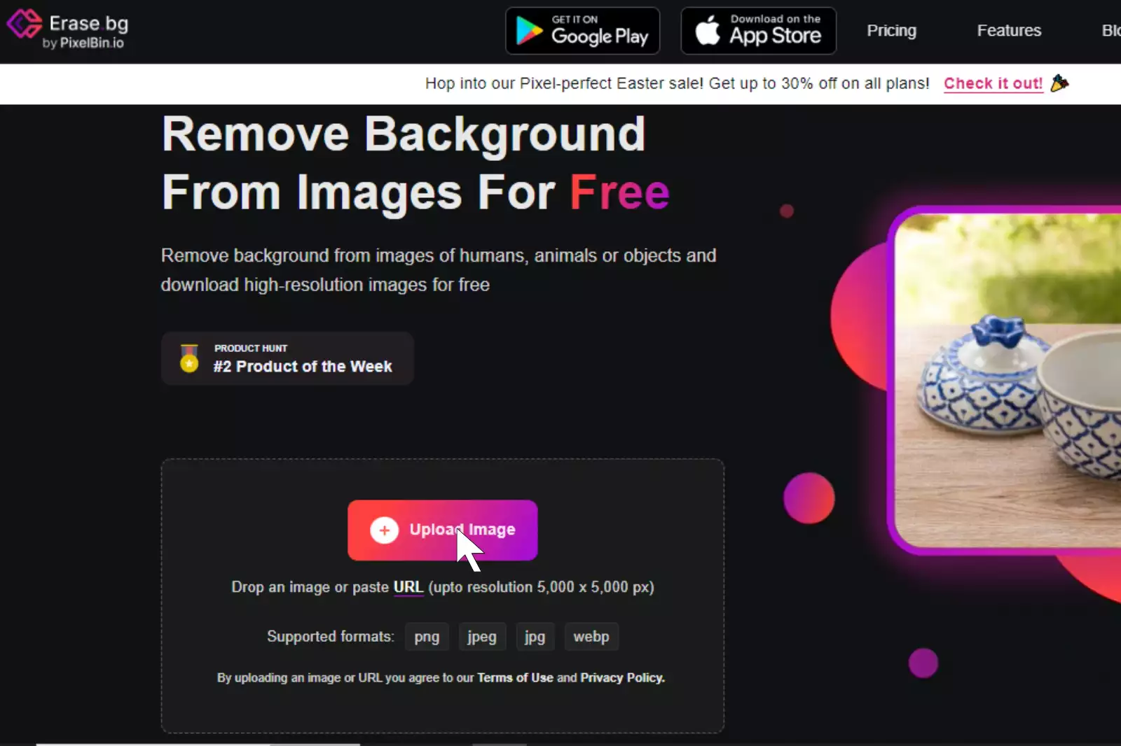 Change or Remove Background (BG) from JPEG Images Online