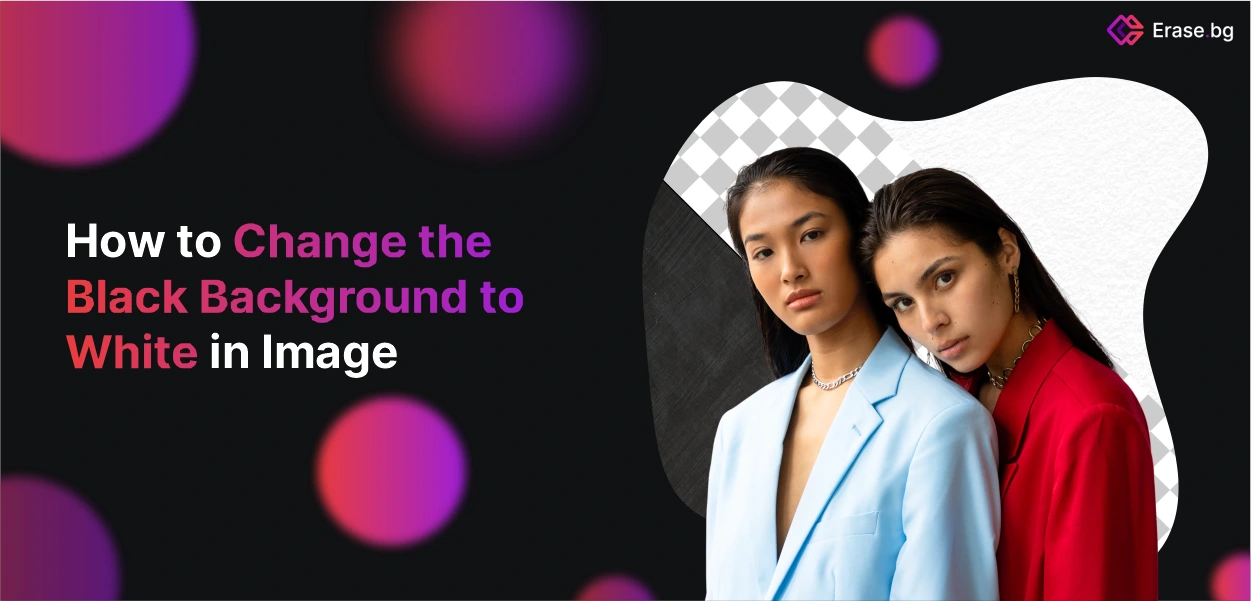 How to Change the Black Background to white in Image?