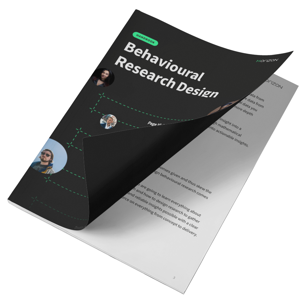 Behavioural research design handbook