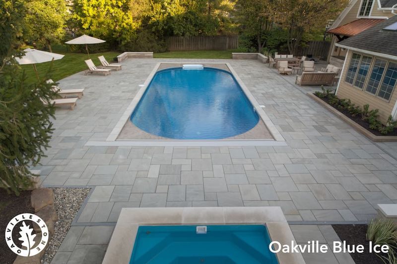 Blue Ice | Oakville | Patterned Flagstone | Stone Center