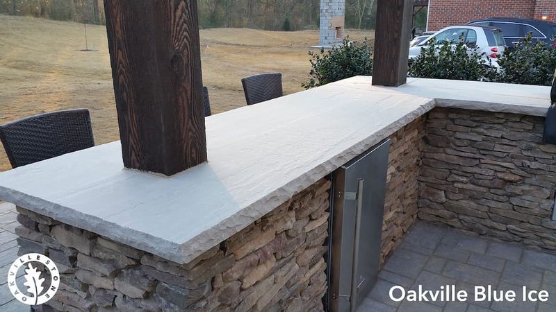 Blue Ice | Oakville | Patterned Flagstone | Stone Center