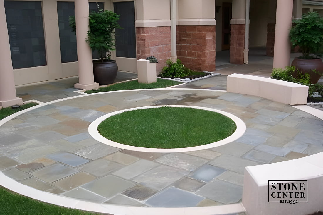 Landscaping Luxe : Flagstone or Bluestone? | Stone Center