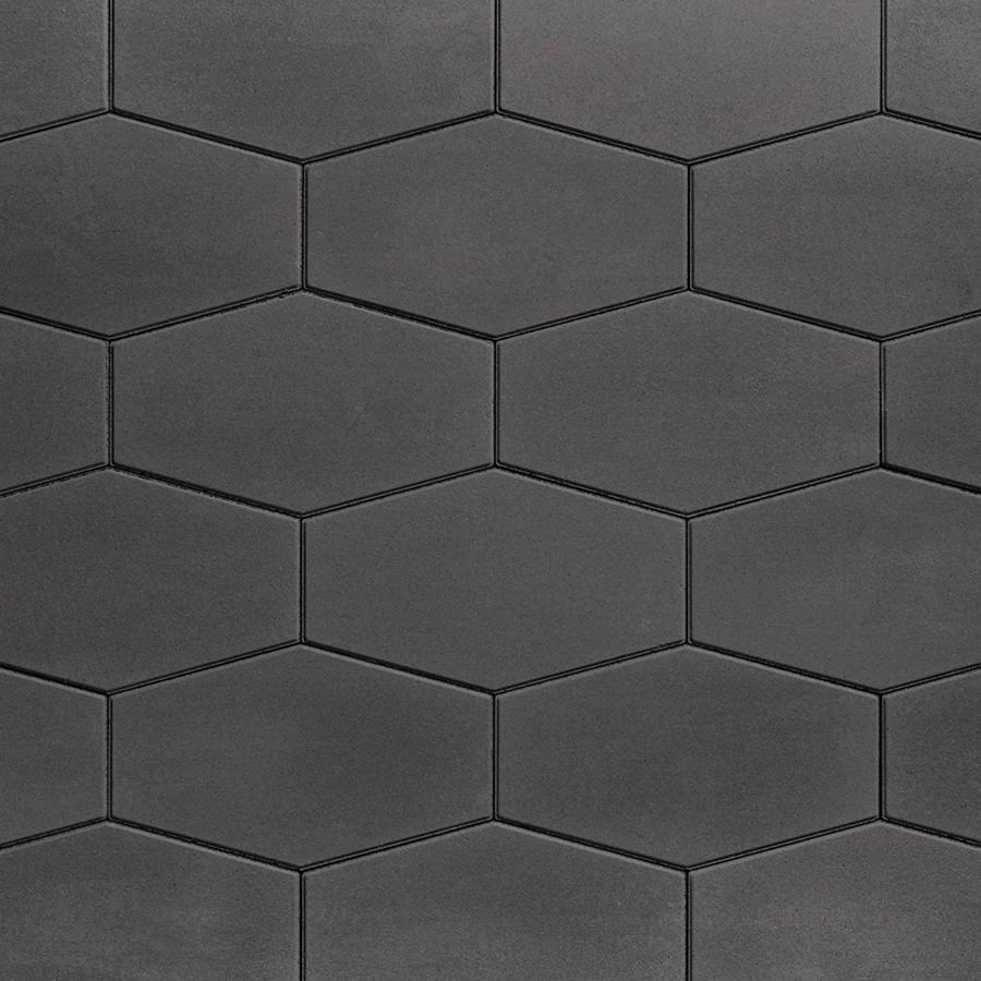Onyx Black Hexa 100 Paver | | Stone Center