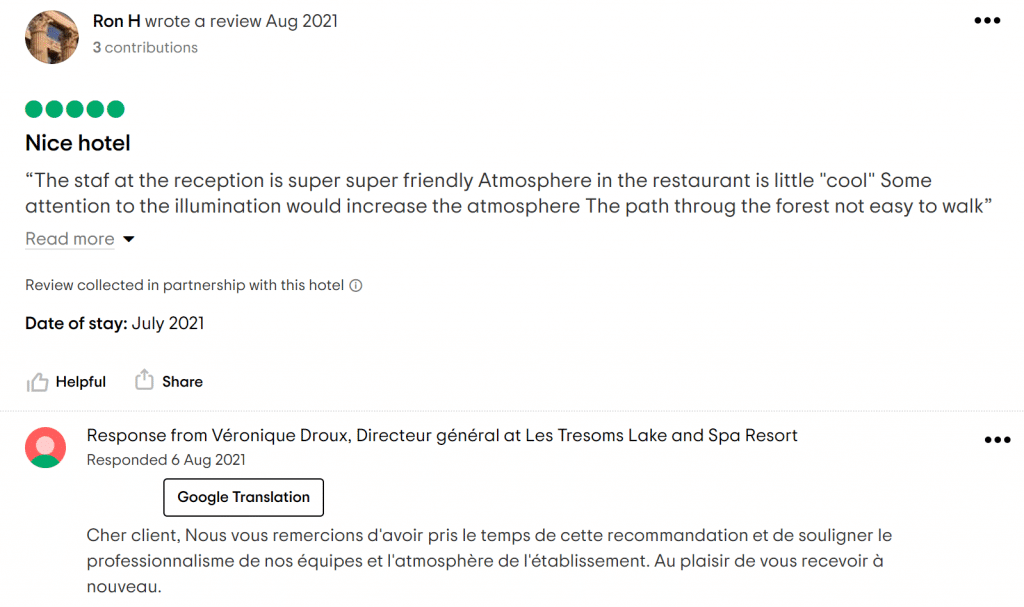 19 meilleurs exemples de réponses aux avis positifs