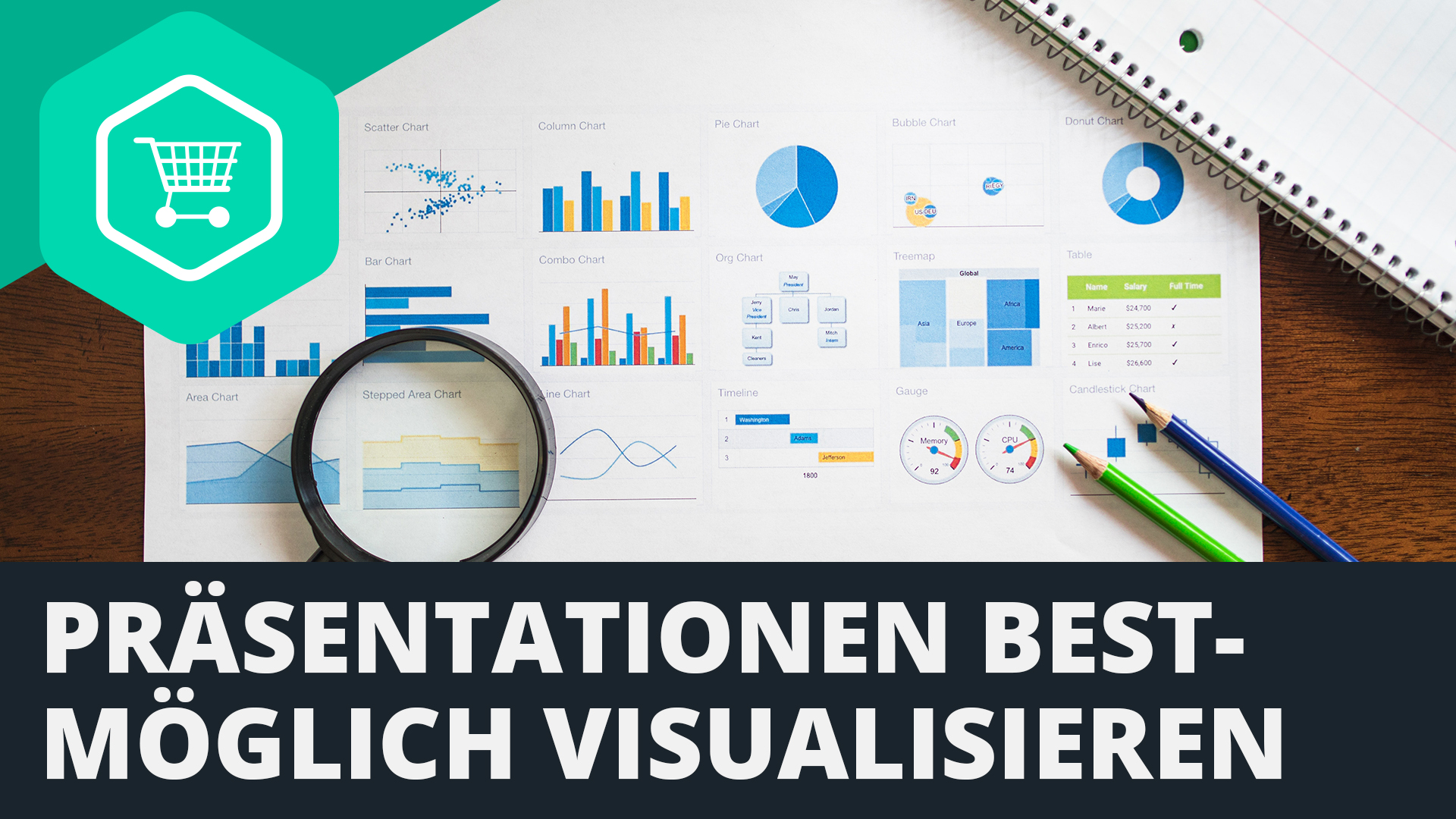 Präsentationen bestmöglich visualisieren einfach erklärt - simpleclub