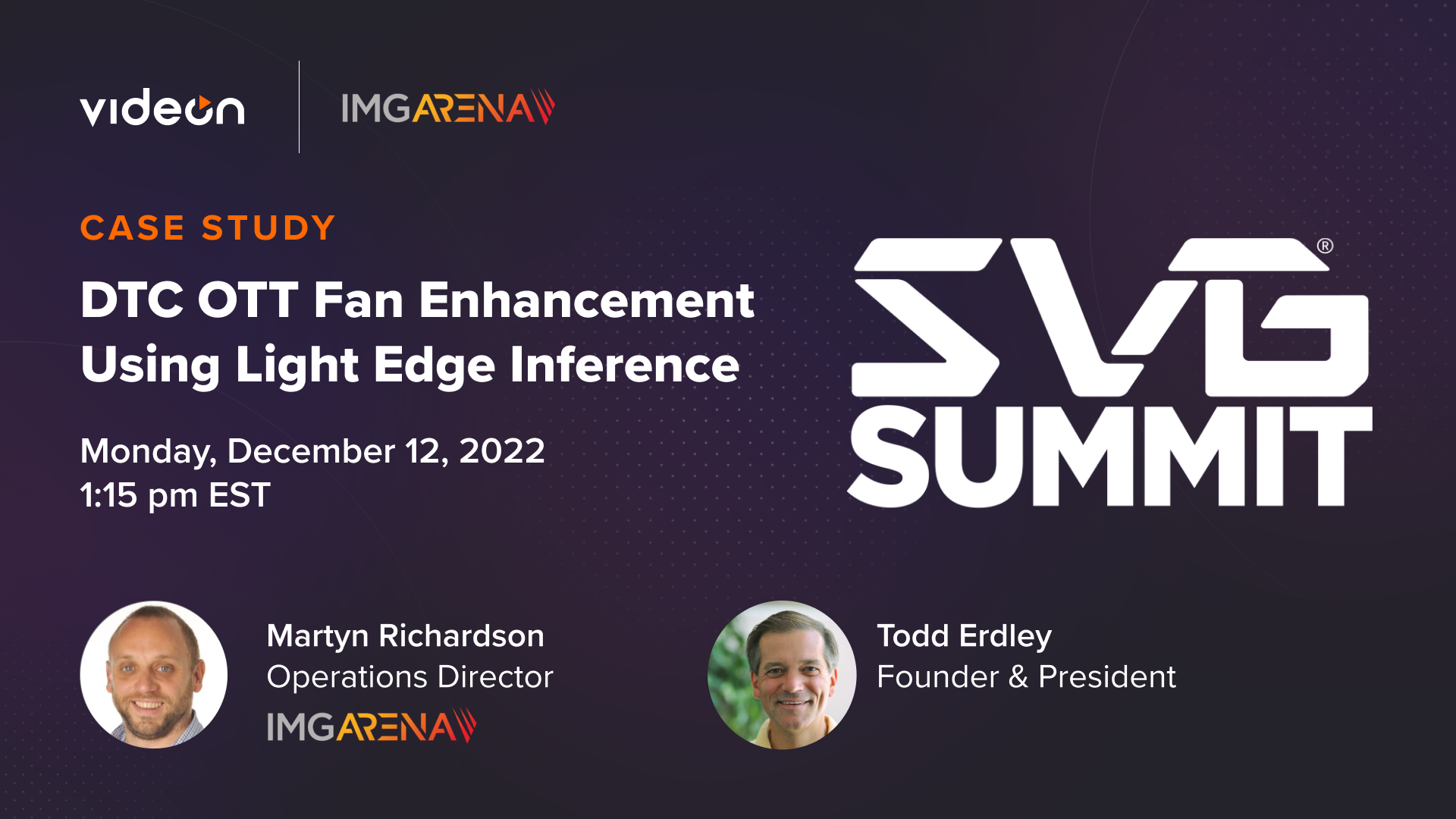 Videon | SVG Summit NYC 2022