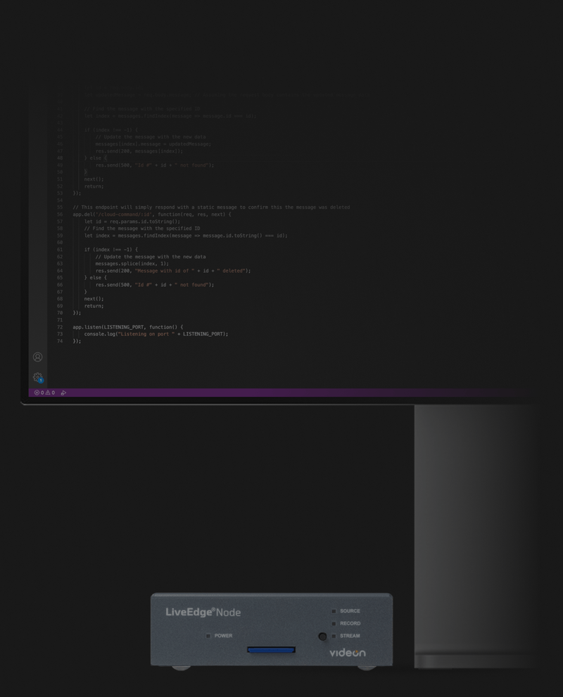 Videon | LiveEdge® Ecosystem