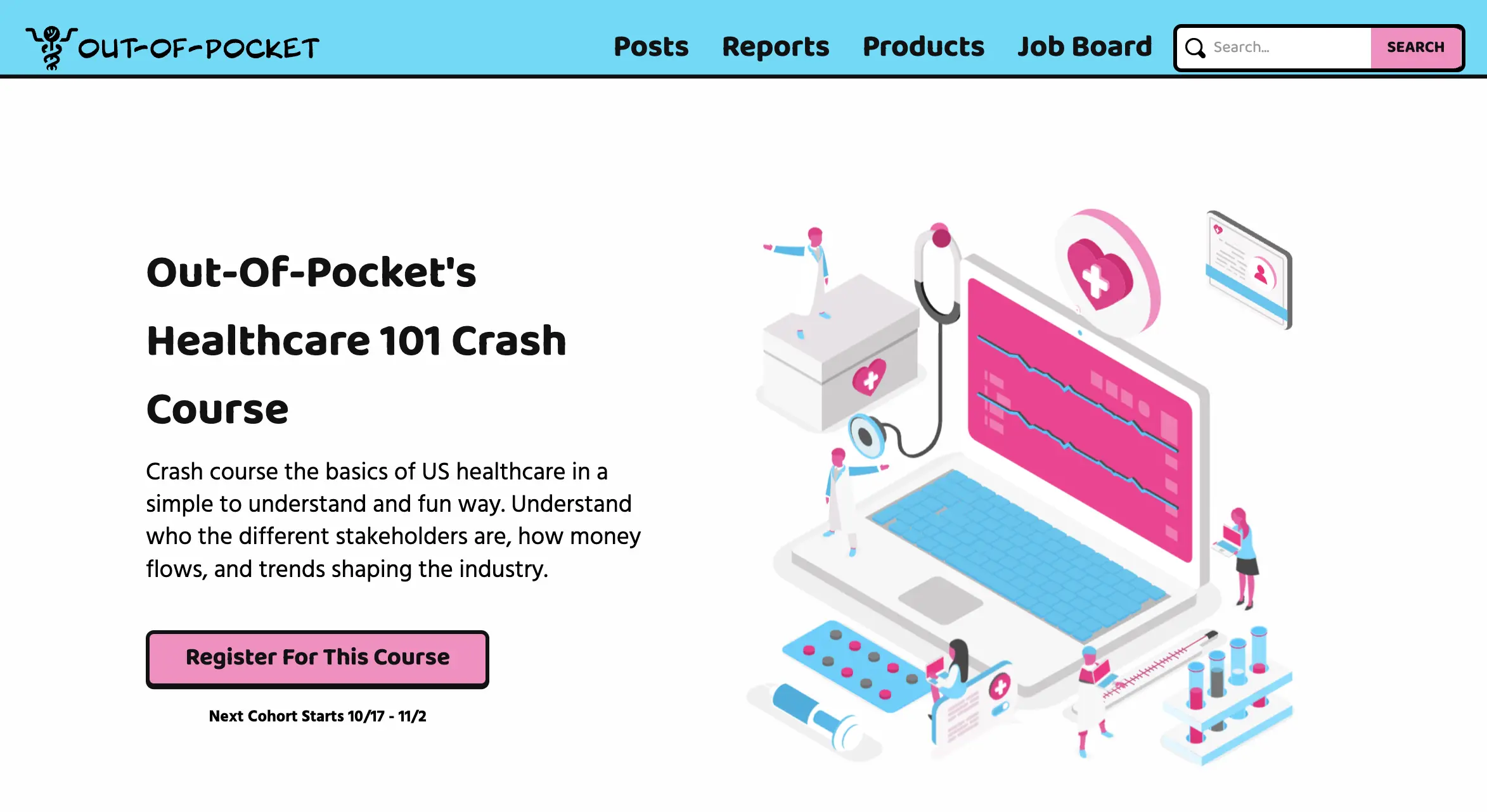 Out-Of-Pocket’s Healthcare Crash Course Launches!! | Out-Of-Pocket
