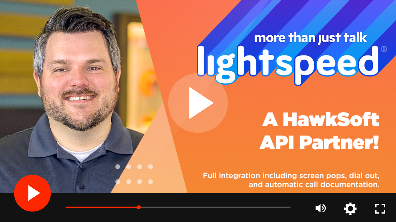 Boost Efficiency: Lightspeed Voice and HawkSoft Integration