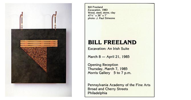 Bill Freeland: Excavation, by Judith Stein