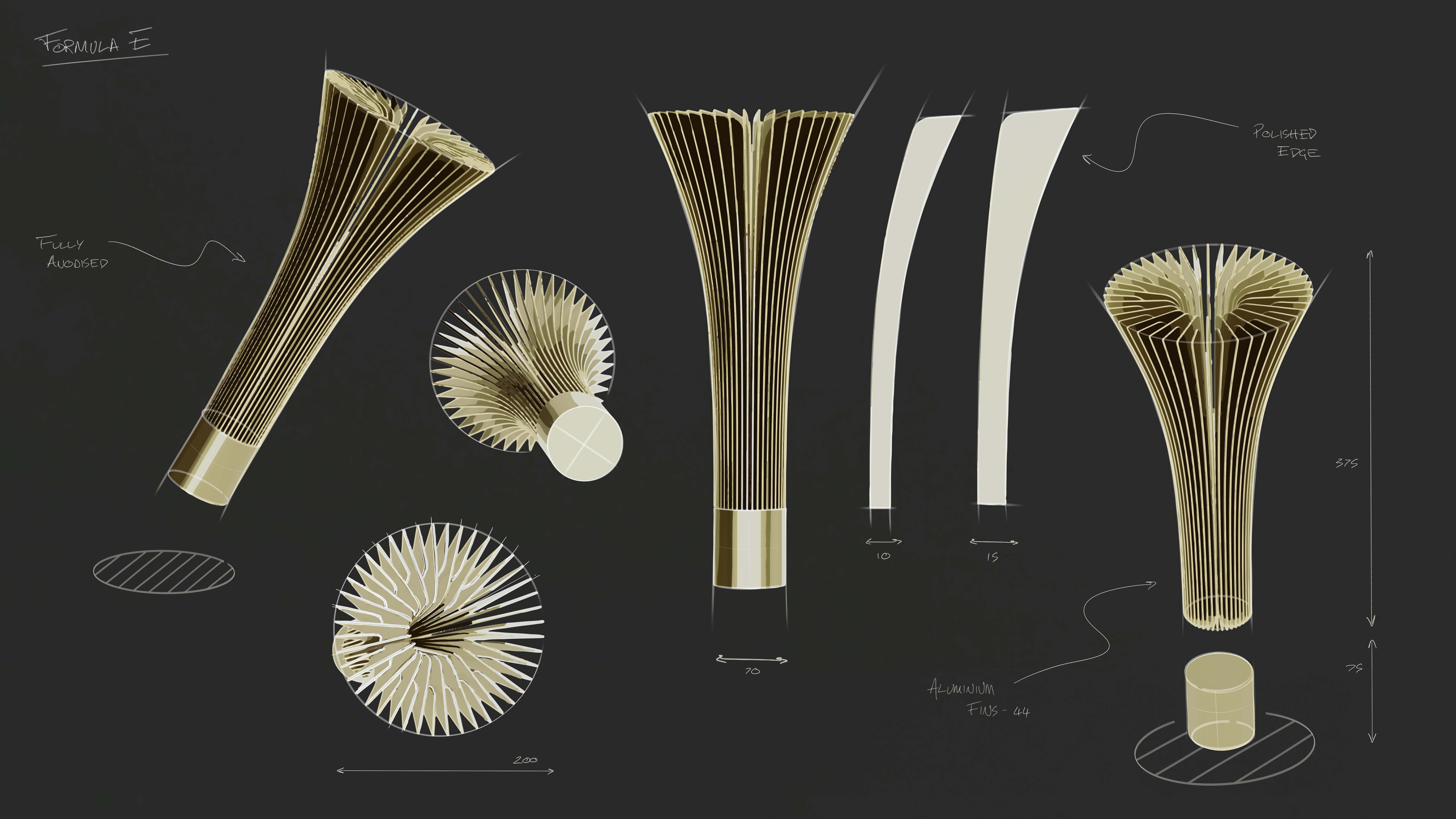 FIA Formula E | Championship Trophy Design