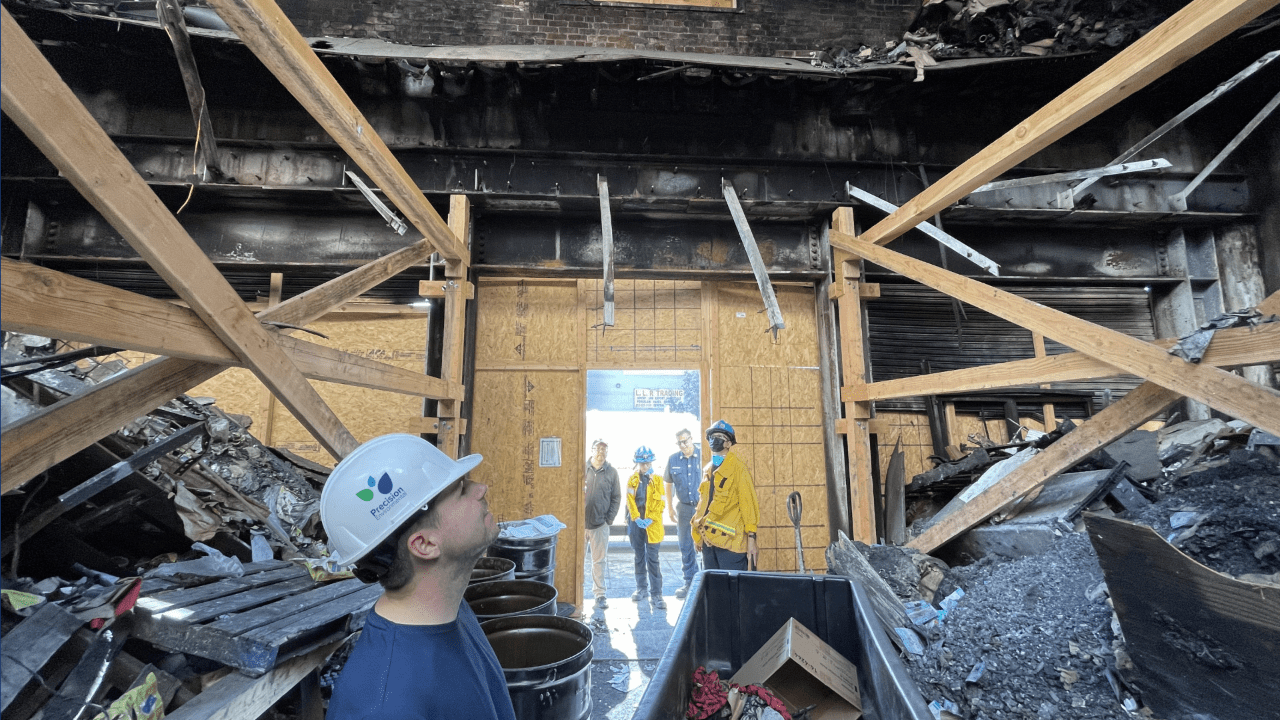 Commercial Property Restoration - Precision Environmental