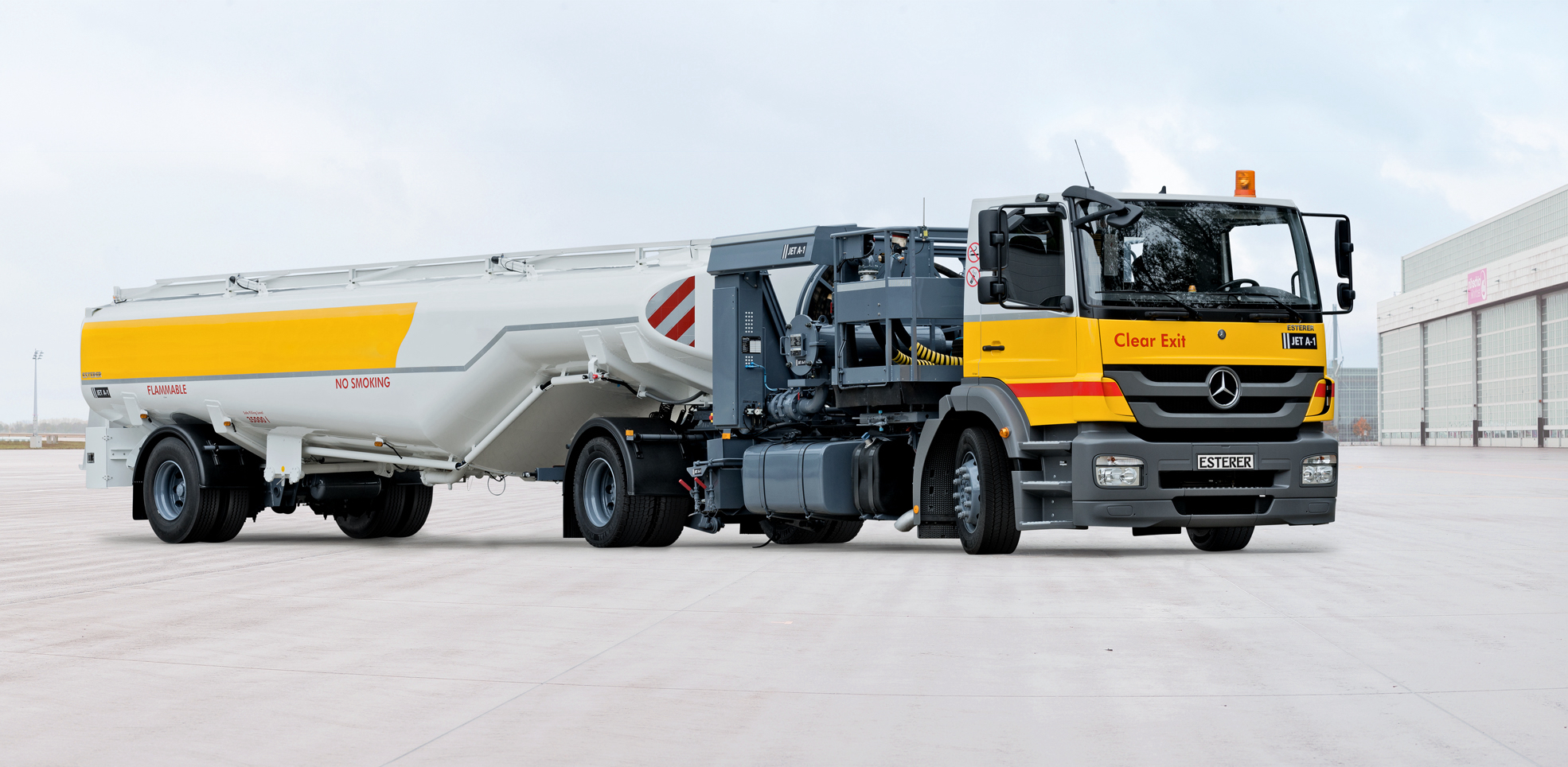 Semitrailer 45m³ von Esterer | Innovation made in Gemany