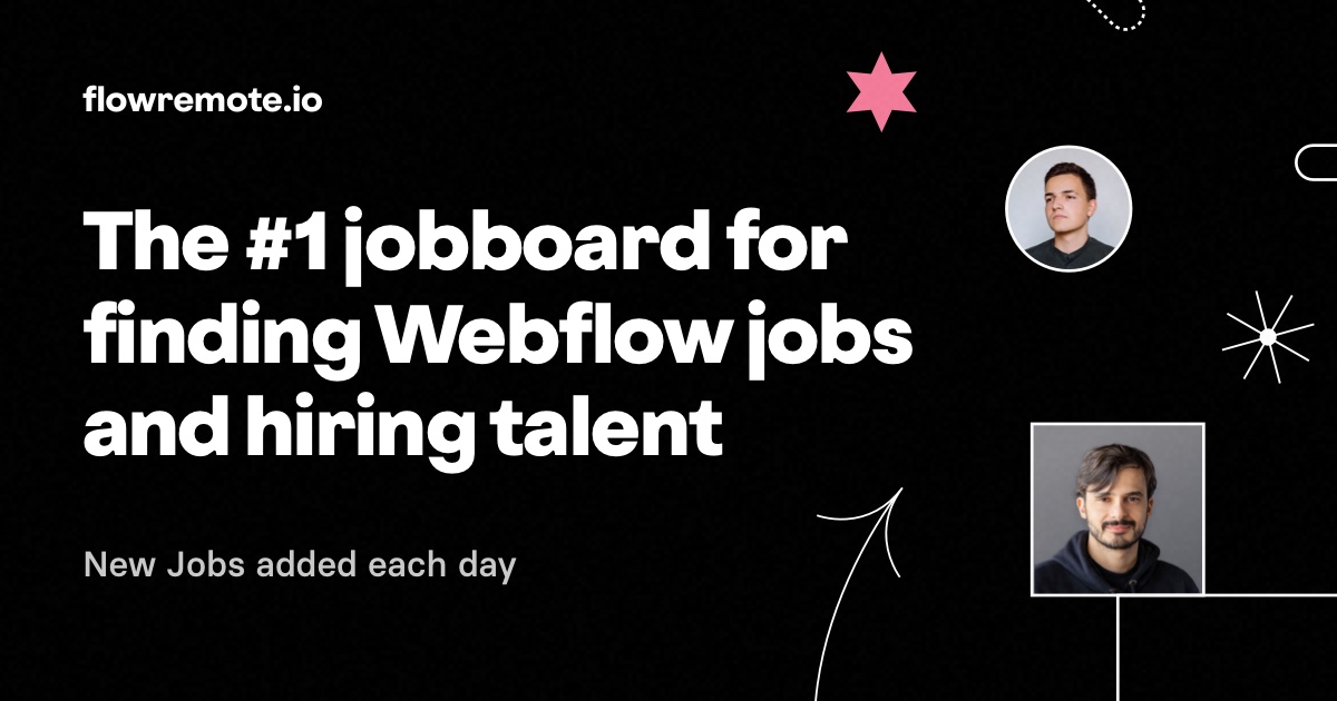 Hire Full-time Webflow Developers / Designers | Flowremote.io