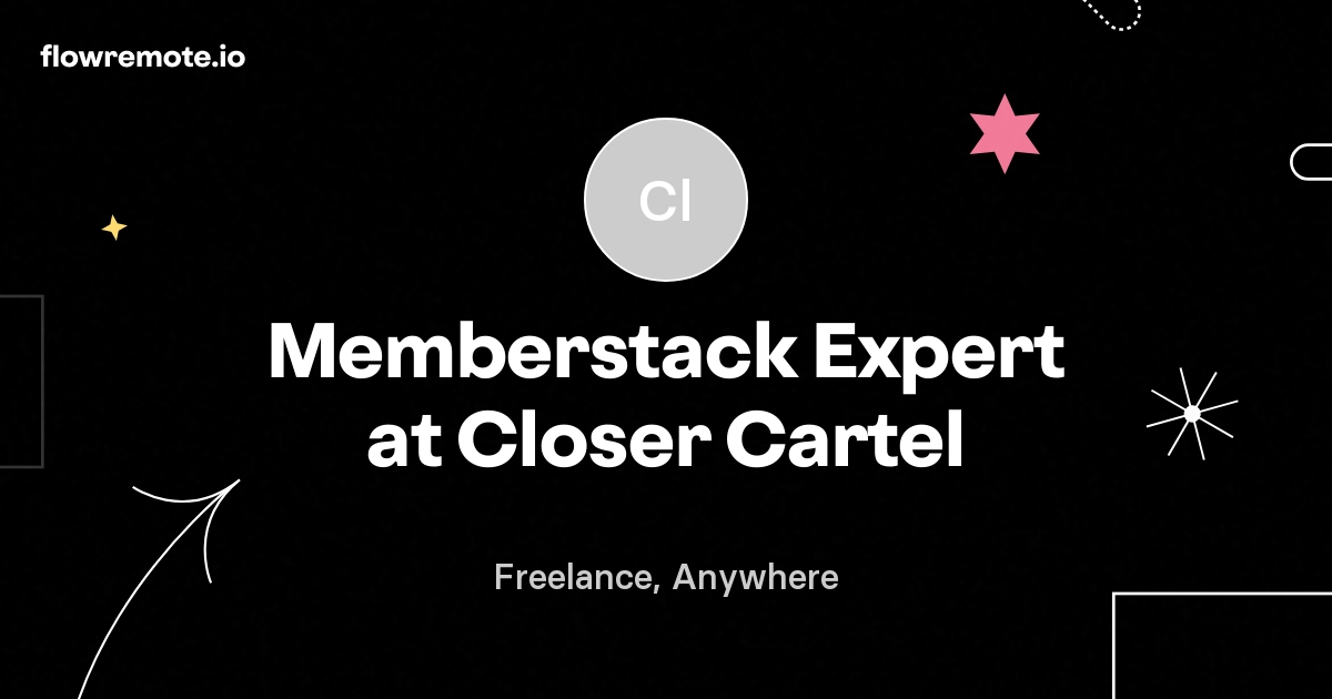 Hiring: Freelance Memberstack Expert at Closer Cartel