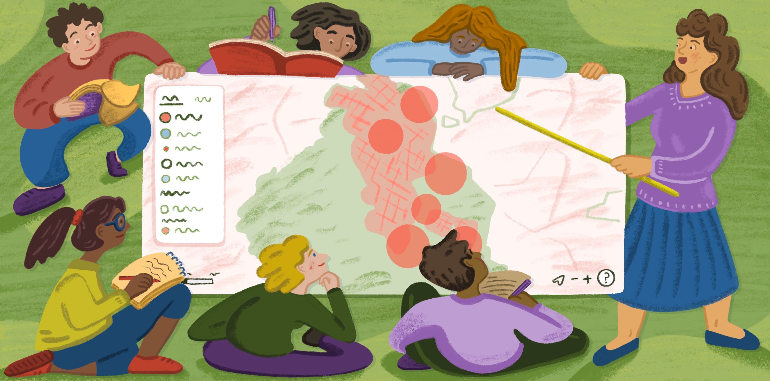 Teaching Spatial Analysis with Felt