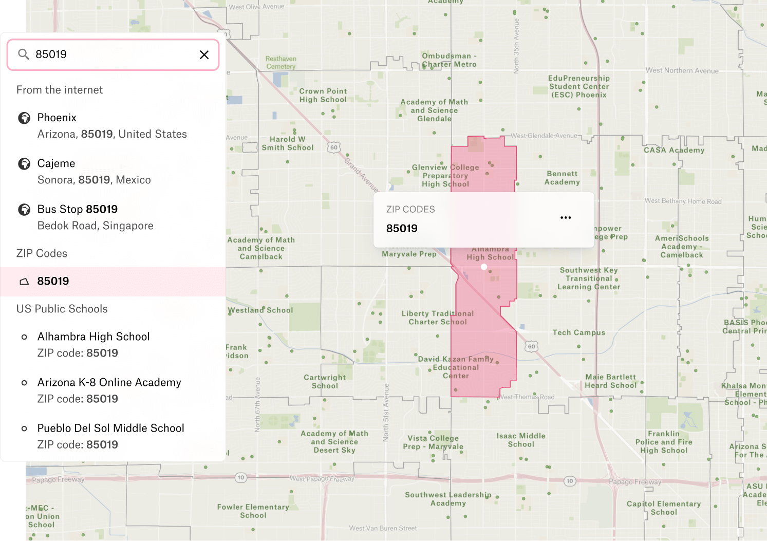 Search, filter, select — data discovery done right
