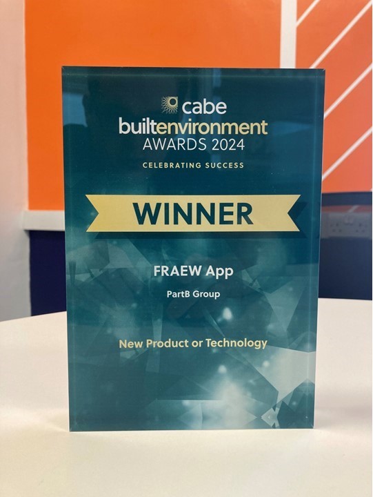 Award-winning FRAEW App - Part B