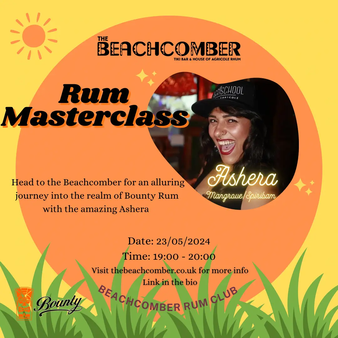 Rum Masterclass with Ashera - May 23, 2024