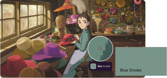 Textile Color Palette