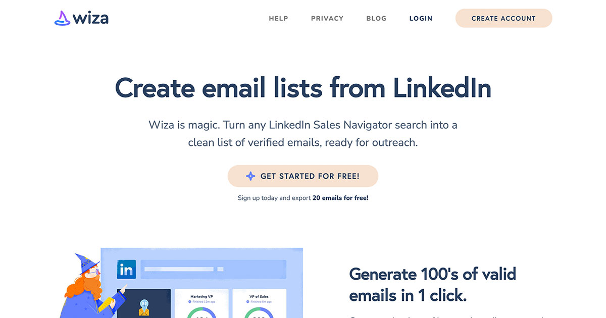 Compare Wiza With Similar Tools | Coldlytics