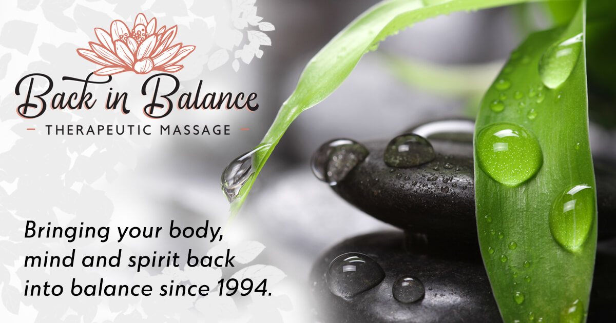 Back In Balance Therapeutic Massage serving the Simsbury, CT area and ...